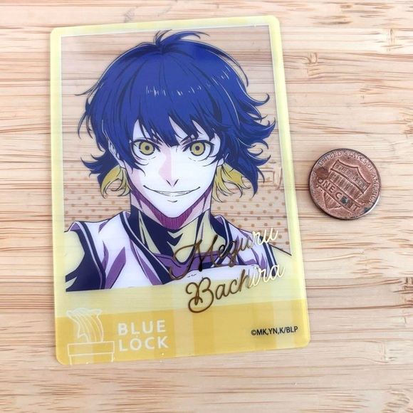 Toys | Rare Blue Lock Foil Plastic Card Bachira | Poshmark